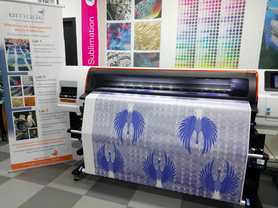 Arrivée d'une nouvelle imprimante : la HP Stitch S300 - Plateforme ...